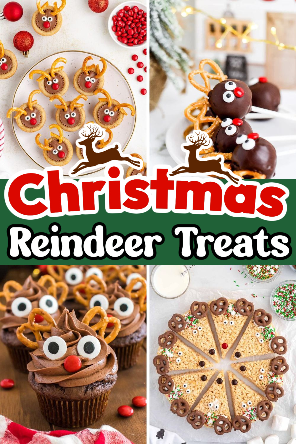 12 Fun Reindeer Treats for Christmas Snacking - Funtastic Snacks