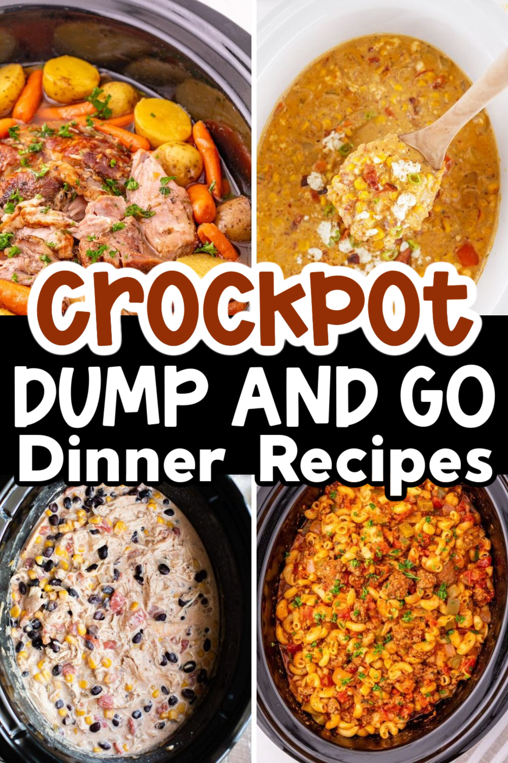 17 Effortless Crockpot Dump And Go Recipes for Lazy Meals - Funtastic ...