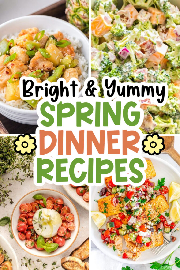 15 Vibrant Spring Recipes To Taste The New Season - Funtastic Snacks